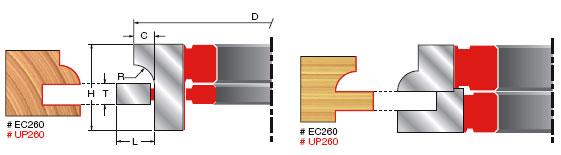 Lame de Façonneuse Freud EC-260 | Outils Viel Inc.