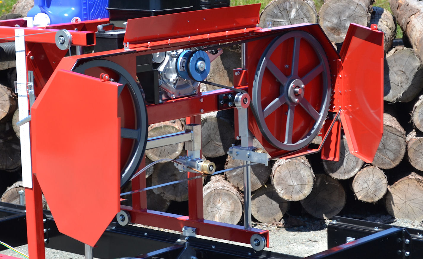 Scierie Mobile Viel complète avec ensemble de remorquage | Outils Viel Inc.