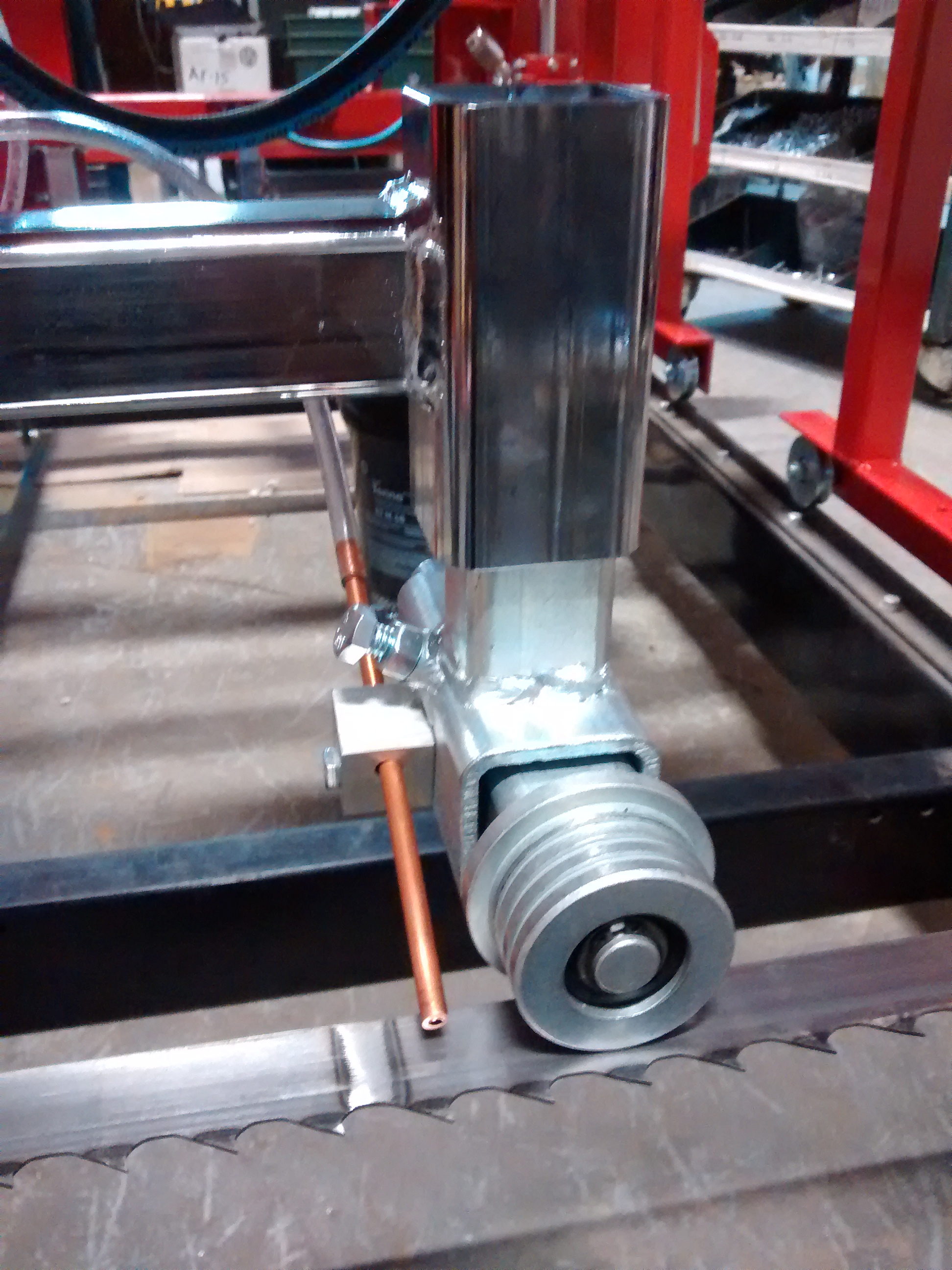 Roue guide-lame 1-1/2'' avec roulements (1) | Outils Viel Inc.